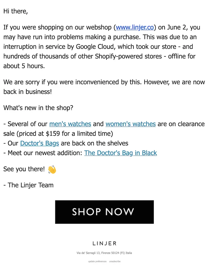 How to Craft Late Delivery Emails to Apologize to Your Customers