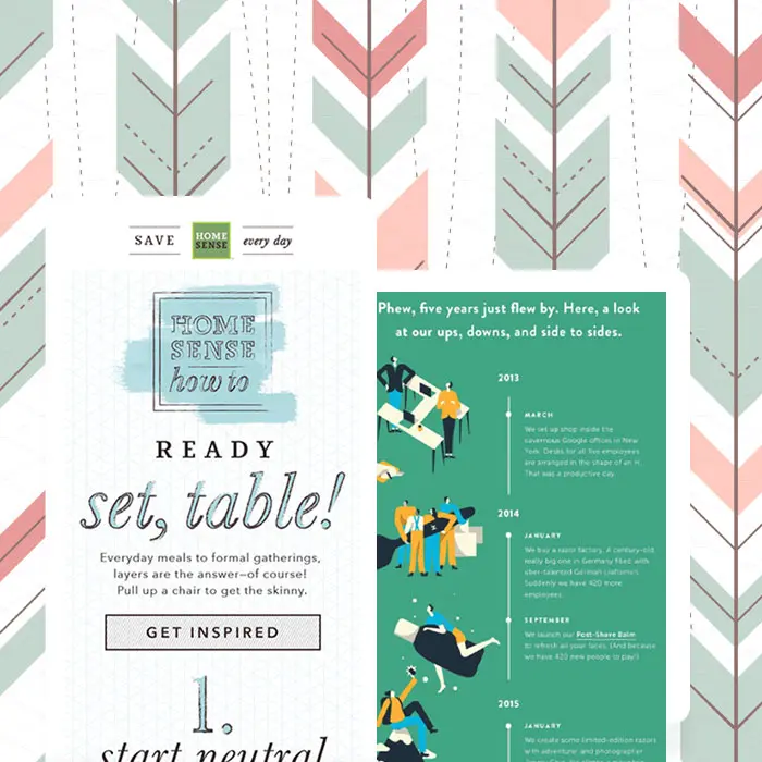 5 Creative Ways to Design Roundup List Emails