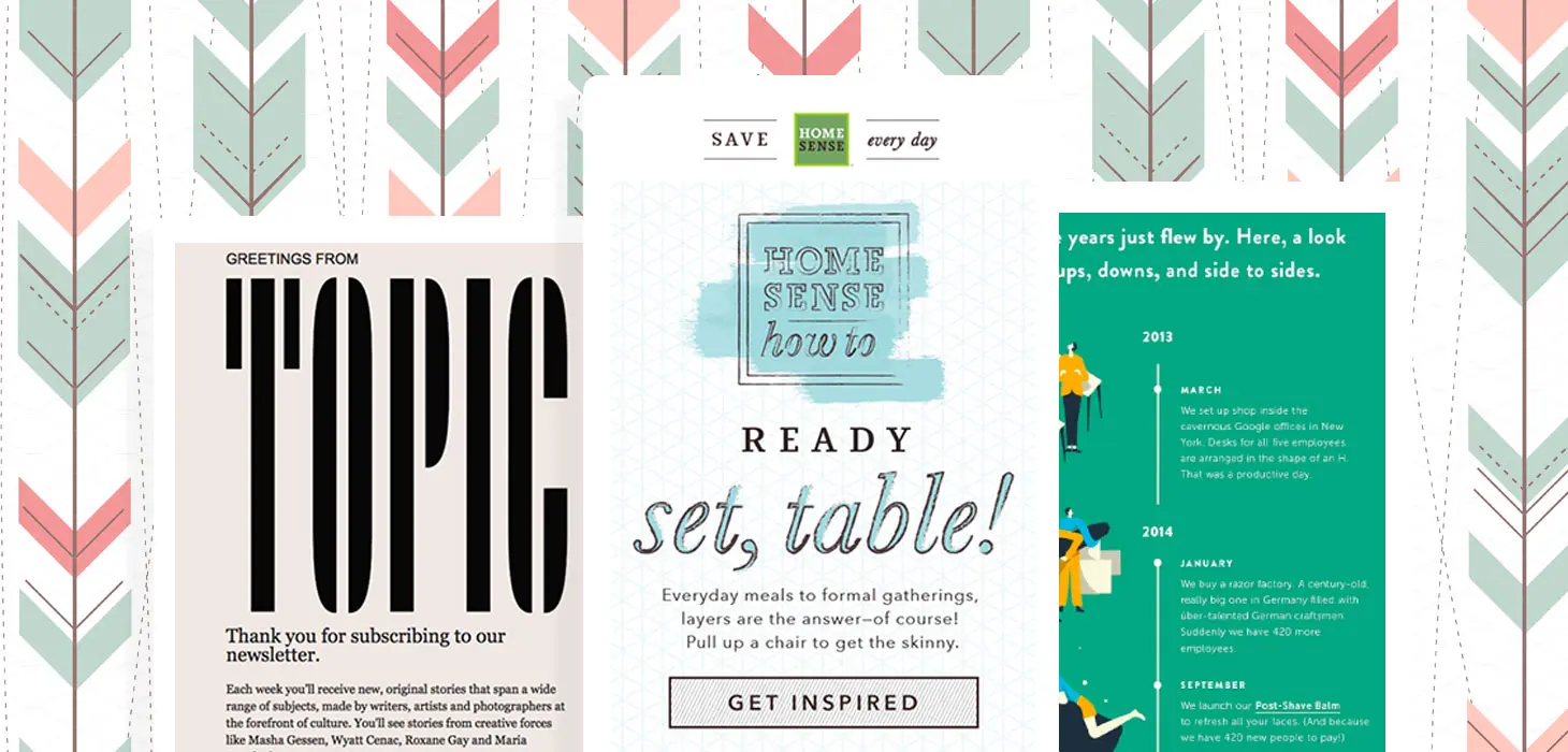 5 Creative Ways to Design Roundup List Emails