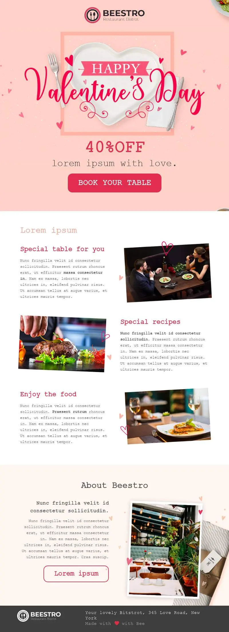 Valentine's Day Emails: Design Tips We LOVE