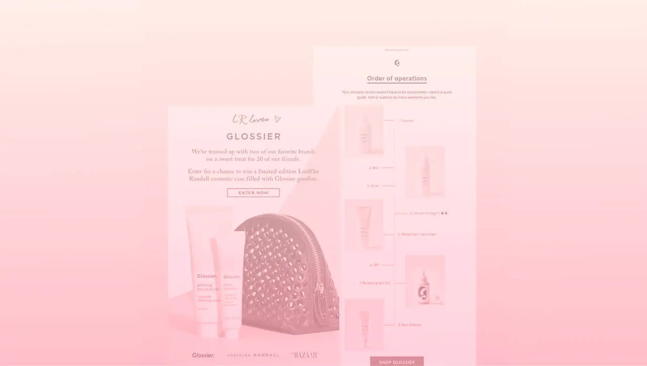 How Glossier Built a Beautiful New Product Email Campaign