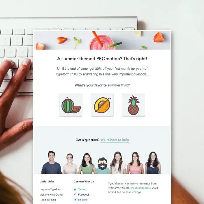 Tutorial: How to Build a One-Question Survey Email
