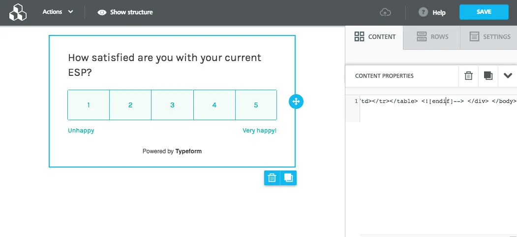 Tutorial: How to Build a One-Question Survey Email