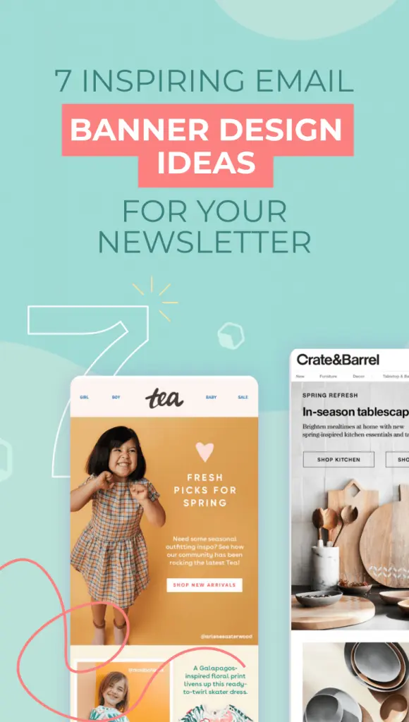7 Inspiring Email Banner Design Ideas for Your Newsletter