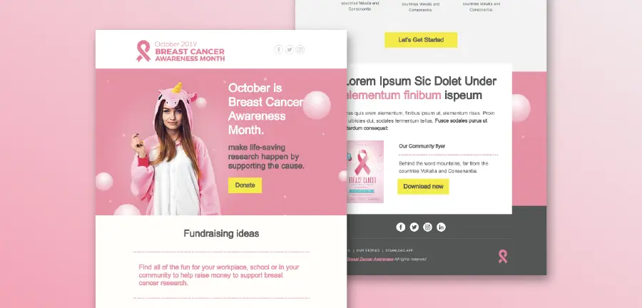 Spark Action With This Breast Cancer Fundraising Email Template
