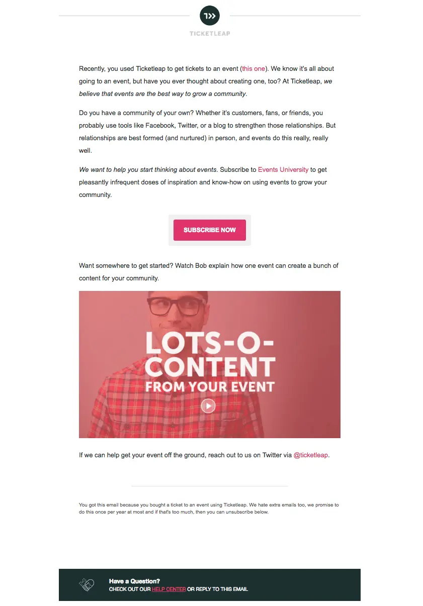 Why Event Follow-Up Emails Are Important: 3 Design Tips