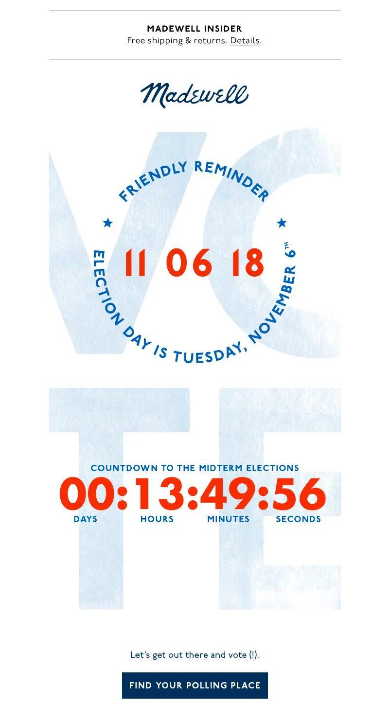 Election Day Emails: Which Brands Are Getting Out the Vote?