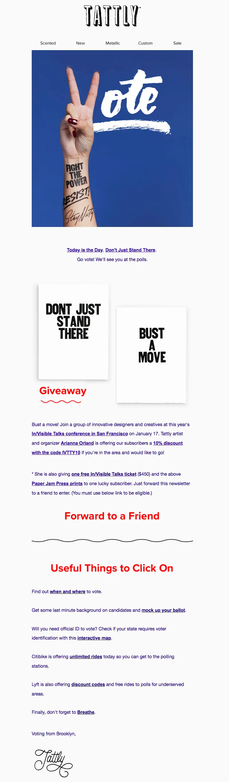 Election Day Emails: Which Brands Are Getting Out the Vote?