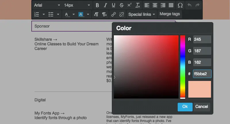 Tutorial: How to Create a Color Blocking Email