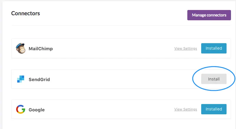 The Beefree SendGrid Connector