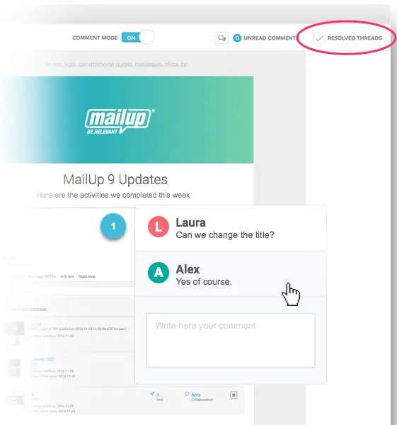Beefree's Email Collaboration Tools for Your Review Process