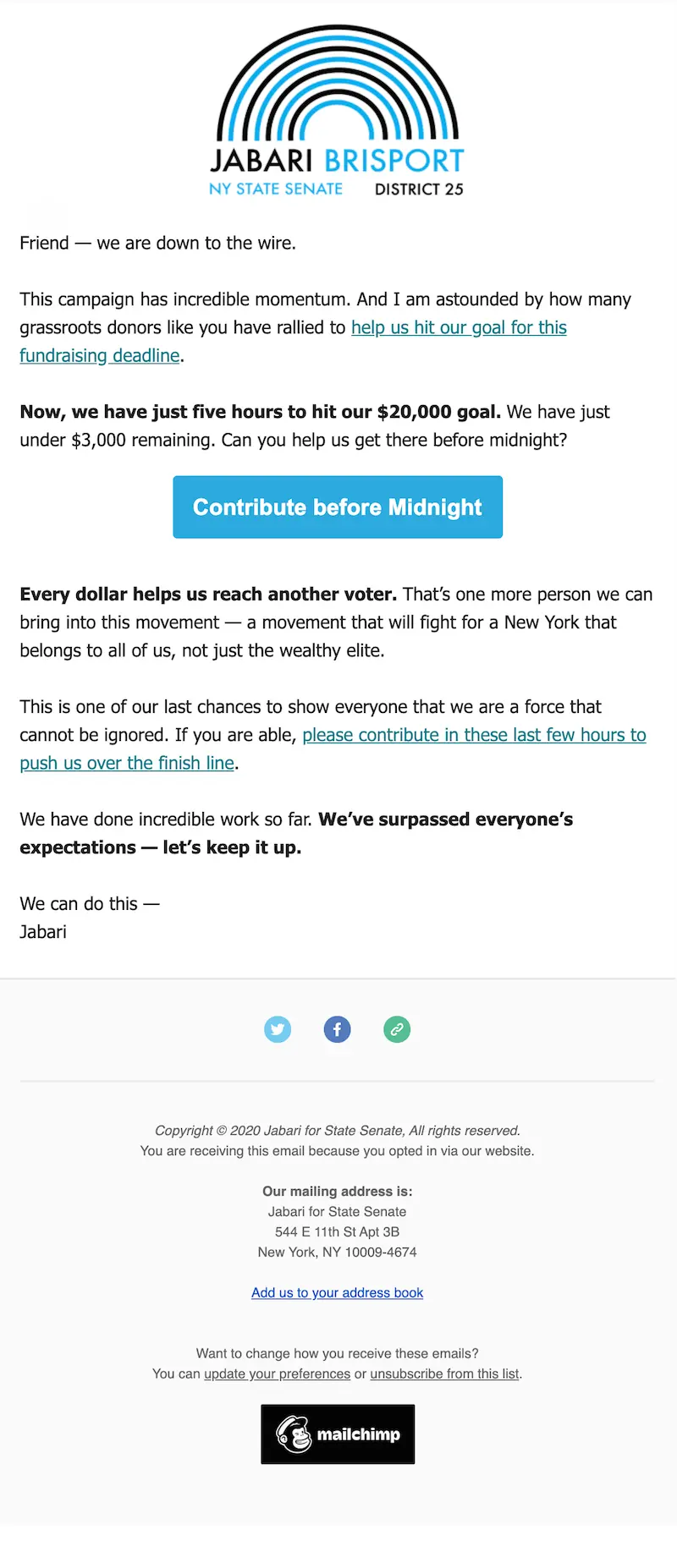 Fundraising Emails to Help Those Struggling During the Pandemic