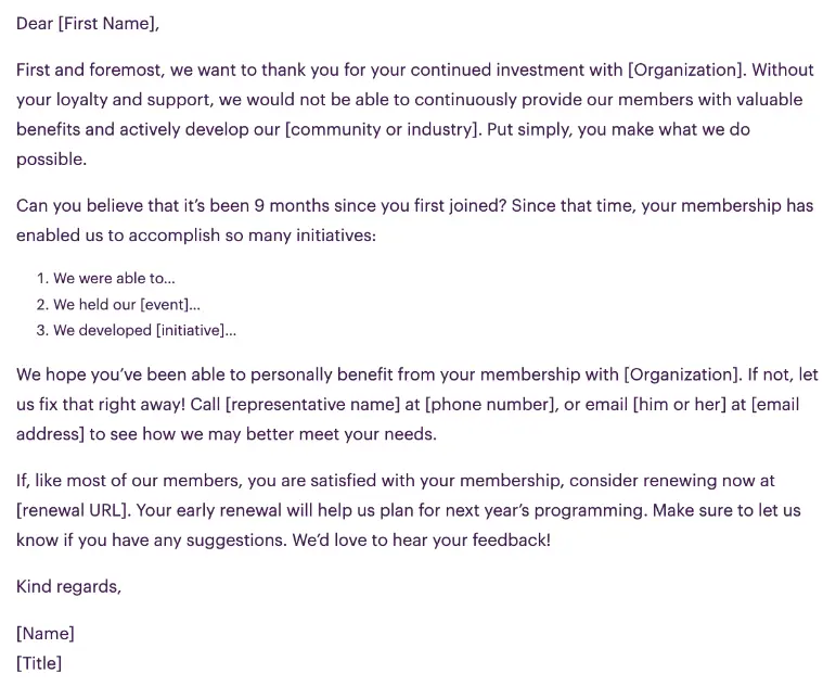 Effective Membership Renewal Letters: Guide & Samples