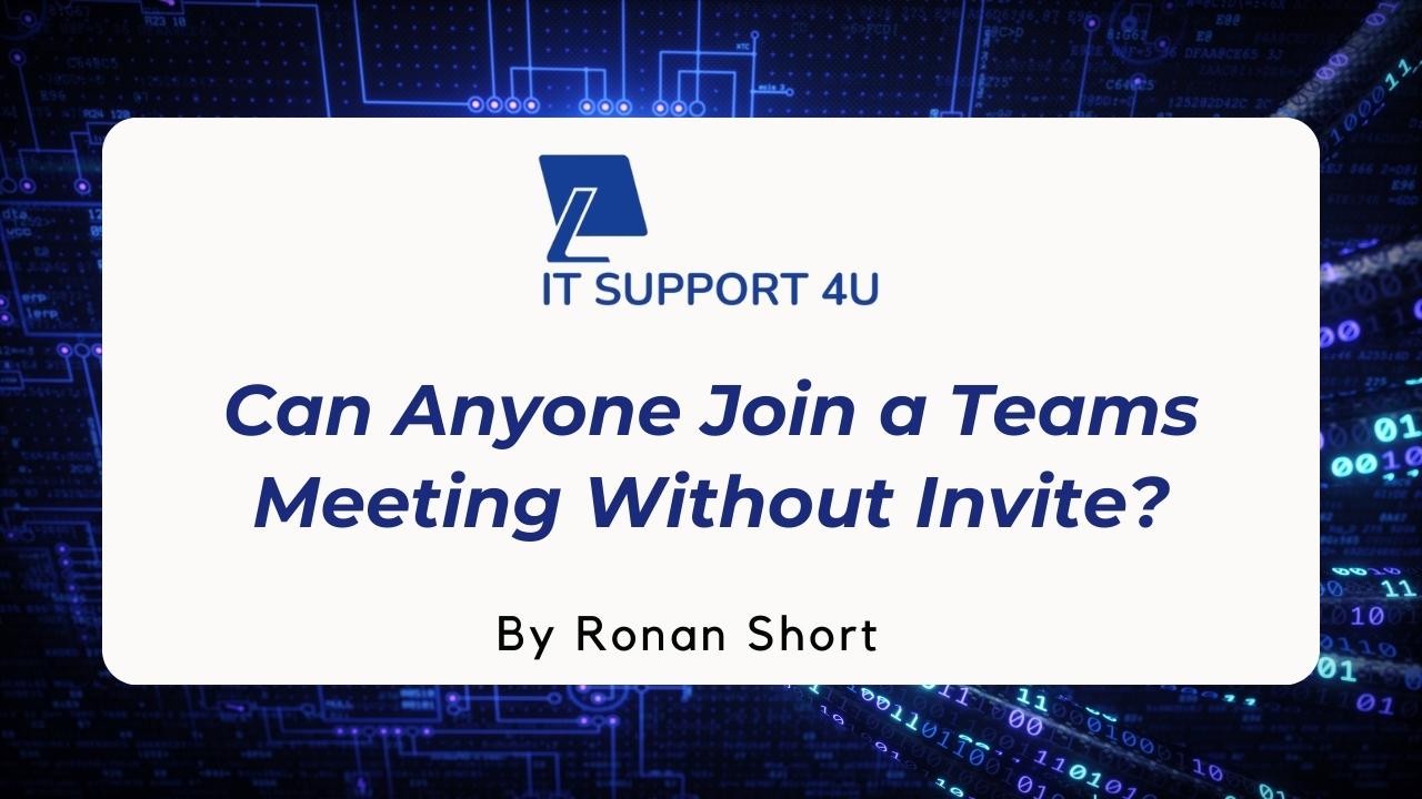 Open Access to Teams Meeting: Can You Join Without Invite?