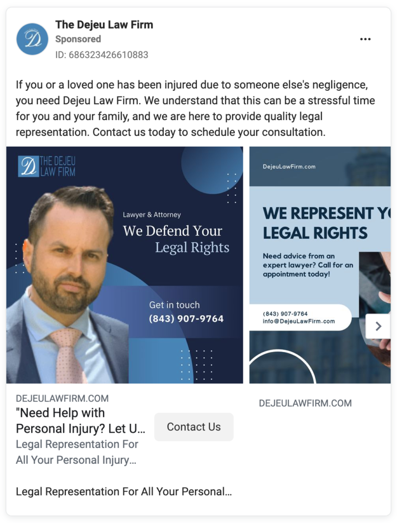 Making Effective Facebook Ads for Personal Injury Lawyers