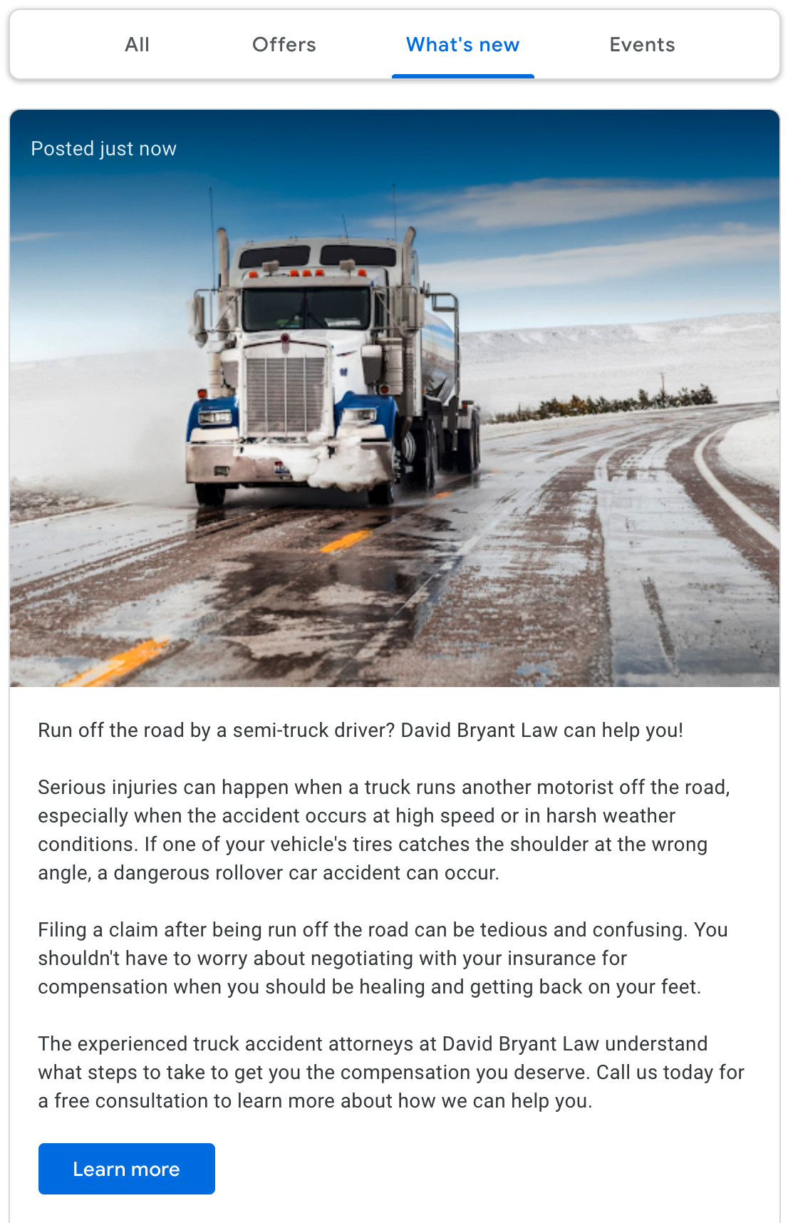 Google My Business Posts for Lawyers: A Visual Guide