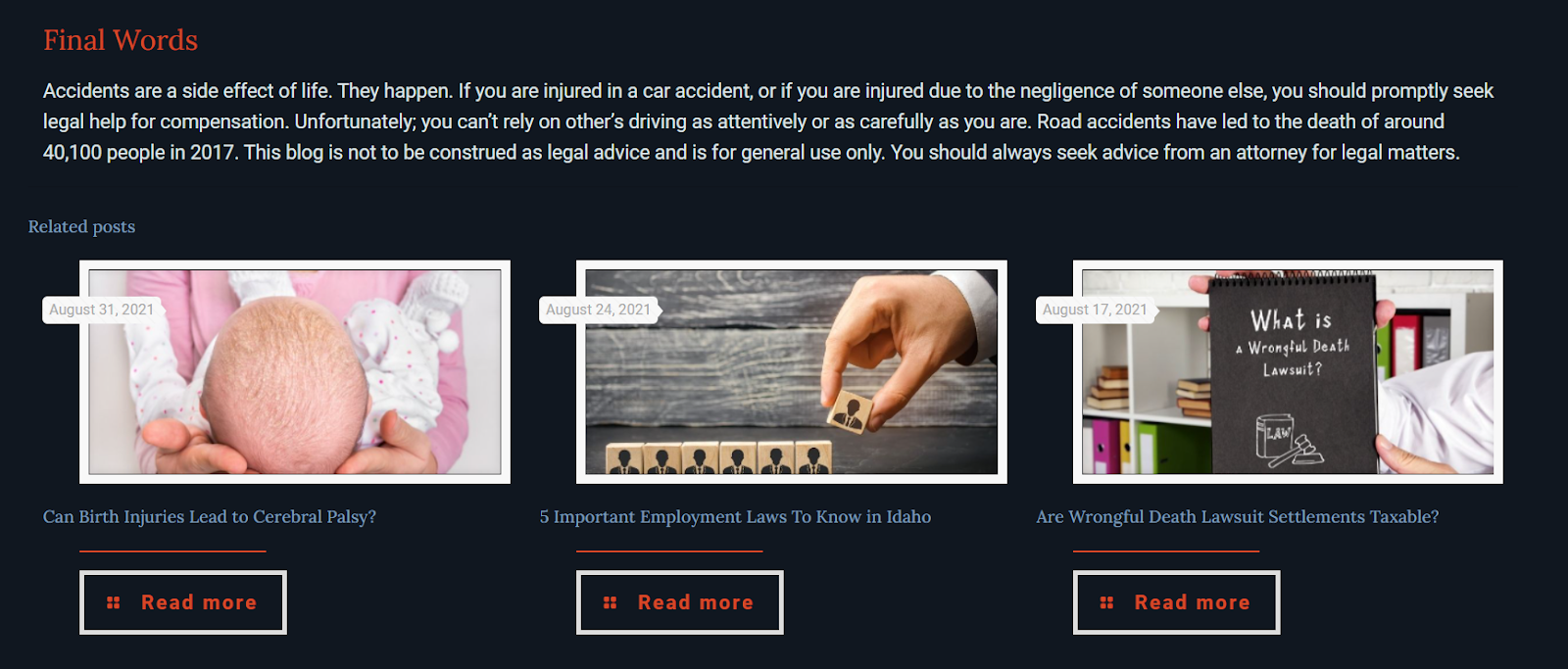 The Burden of Proof: Middle of Funnel Content for Lawyers