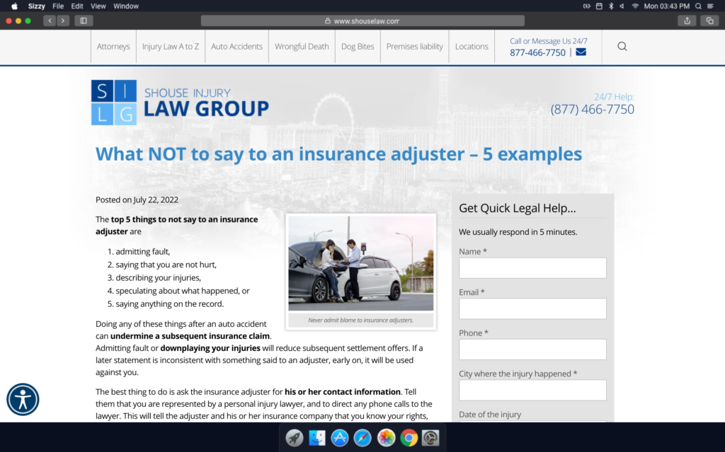 The Best Personal Injury Blog Topics: Framework & Examples