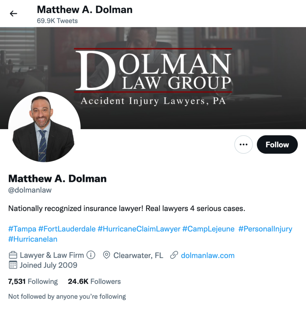 Twitter for Lawyers: 6 Tips for Lead Generation | Rankings