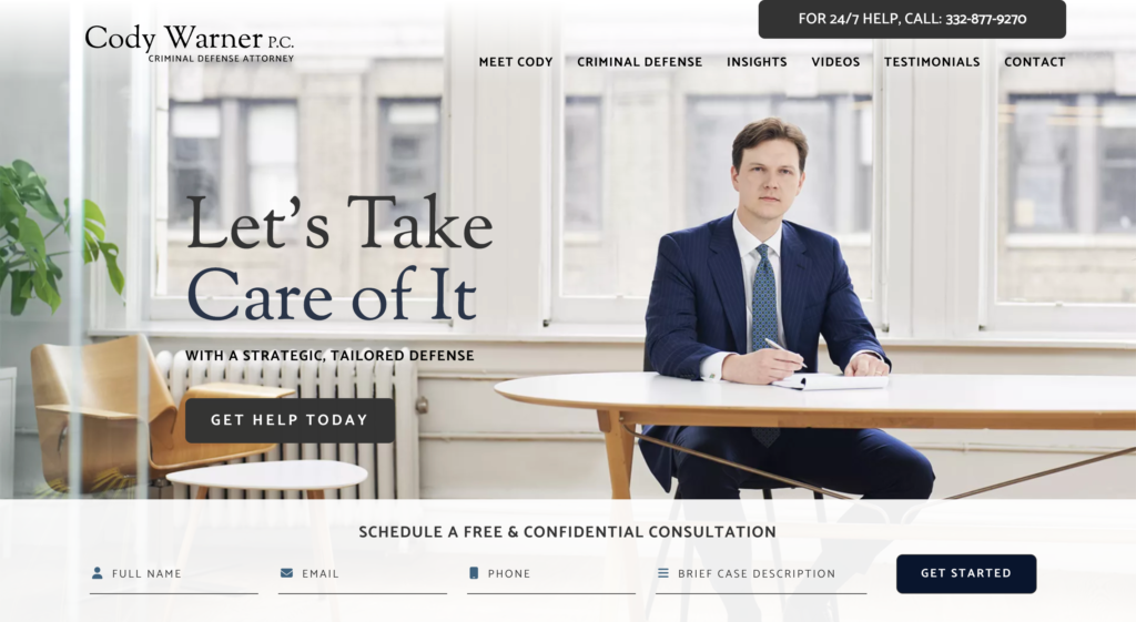 10 Practical Law Firm Website Design Tips (With Examples)