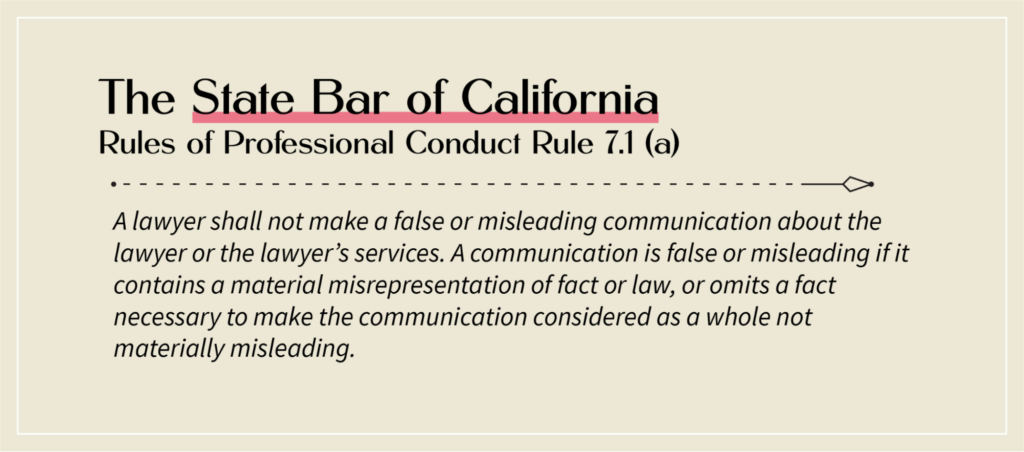 California Attorney Advertising Rules: What Lawyers Should Know