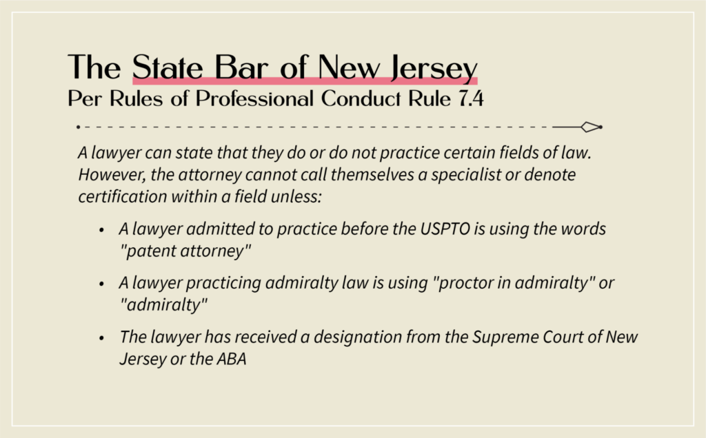 A Detailed Guide to New Jersey’s Attorney Advertising Rules