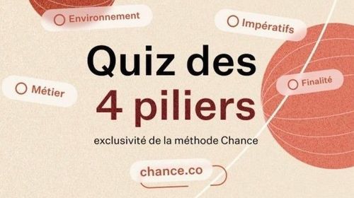 Test d'orientation gratuit pour adultes : le test des 4 piliers