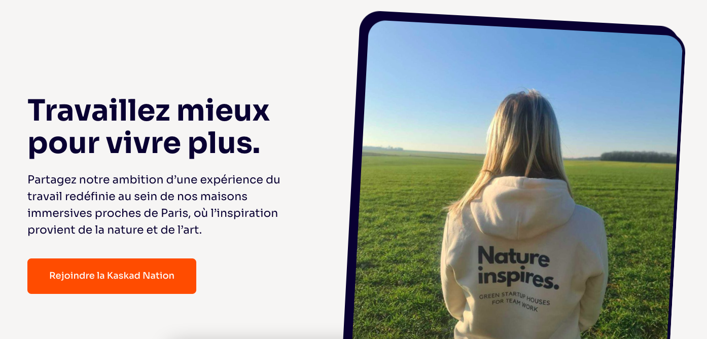 Kaskad Nation - Travaillez mieux pour vivre plus.