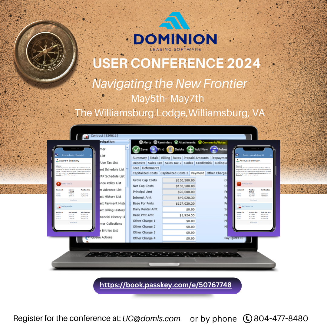 Home of LeaseComplete | Dominion Leasing Software