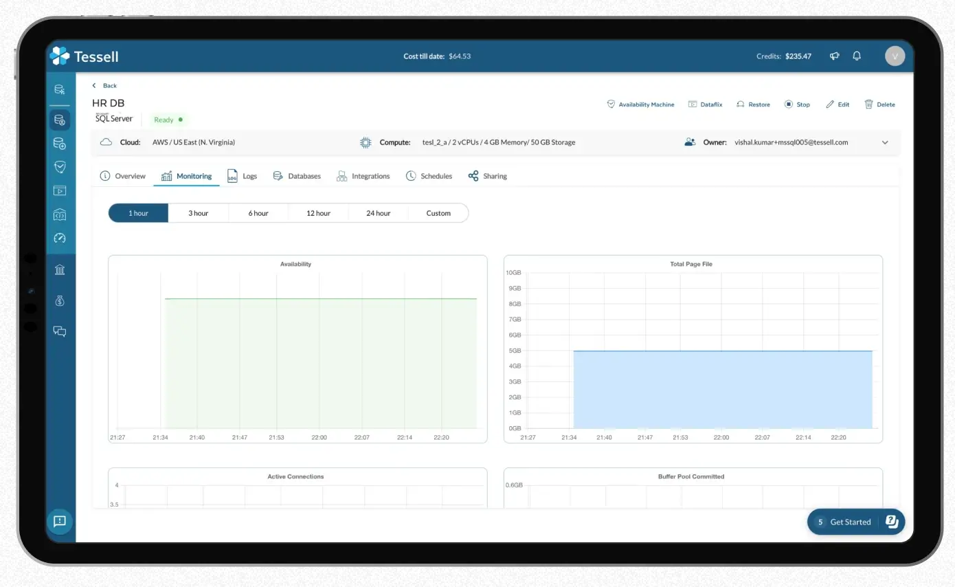 Tessell for SQL Server