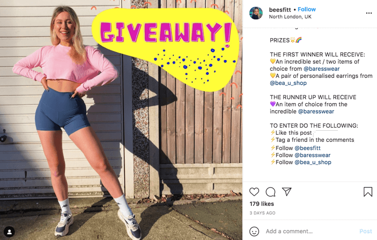 How to get >50K Instagram followers using Influencer Giveaways