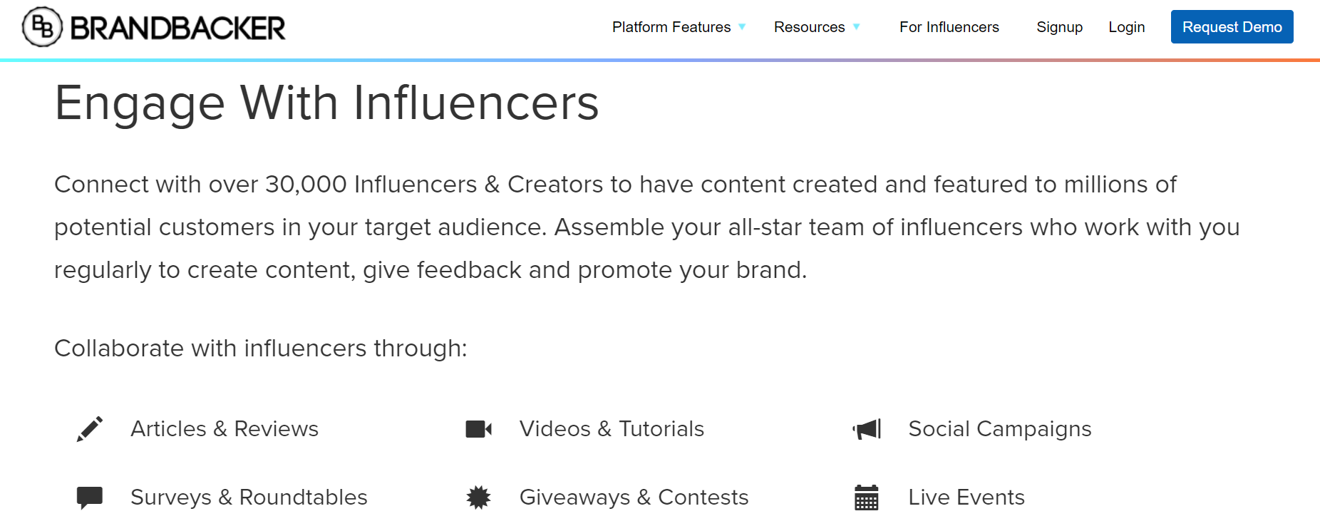 Top 10 BrandBacker Alternatives for Effective Influencer Marketing | Pricing & Reviews