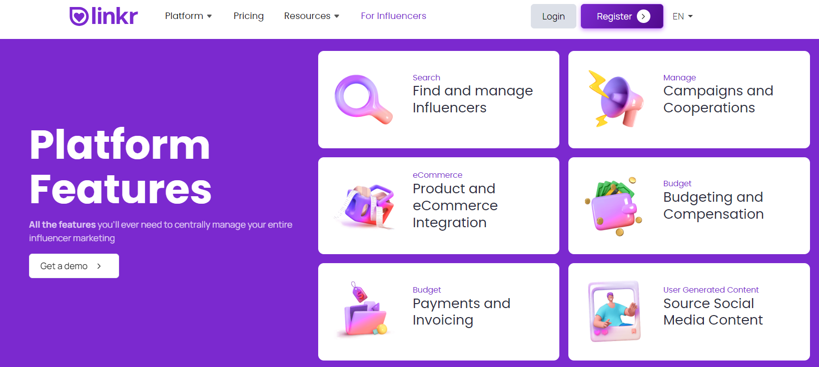Top 10 linkr Network Alternatives for Effective Influencer Marketing ...