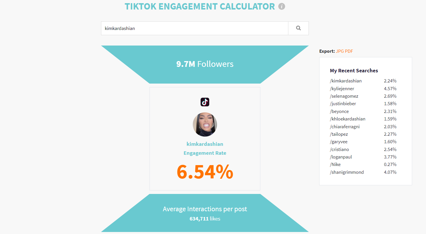 9 Best Free Engagement Rate Calculators for TikTok | A comparison