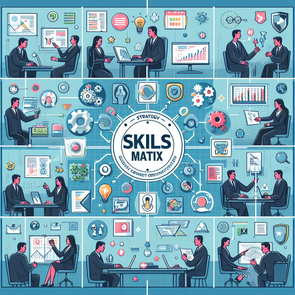Skills Matrix for Your Organization: Strategy, Example, Template