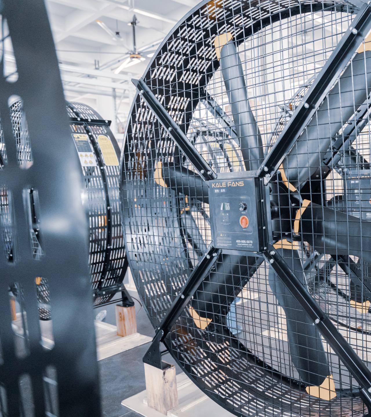 Portable HVLS Fans | Jet Black Fan Systems