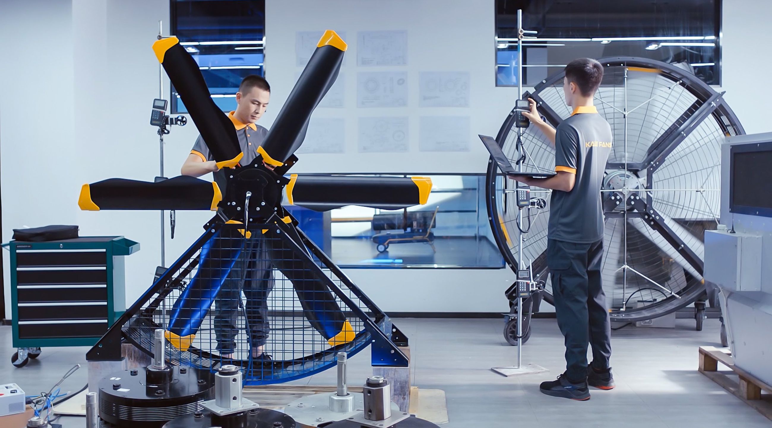Portable HVLS Fans | Jet Black Fan Systems
