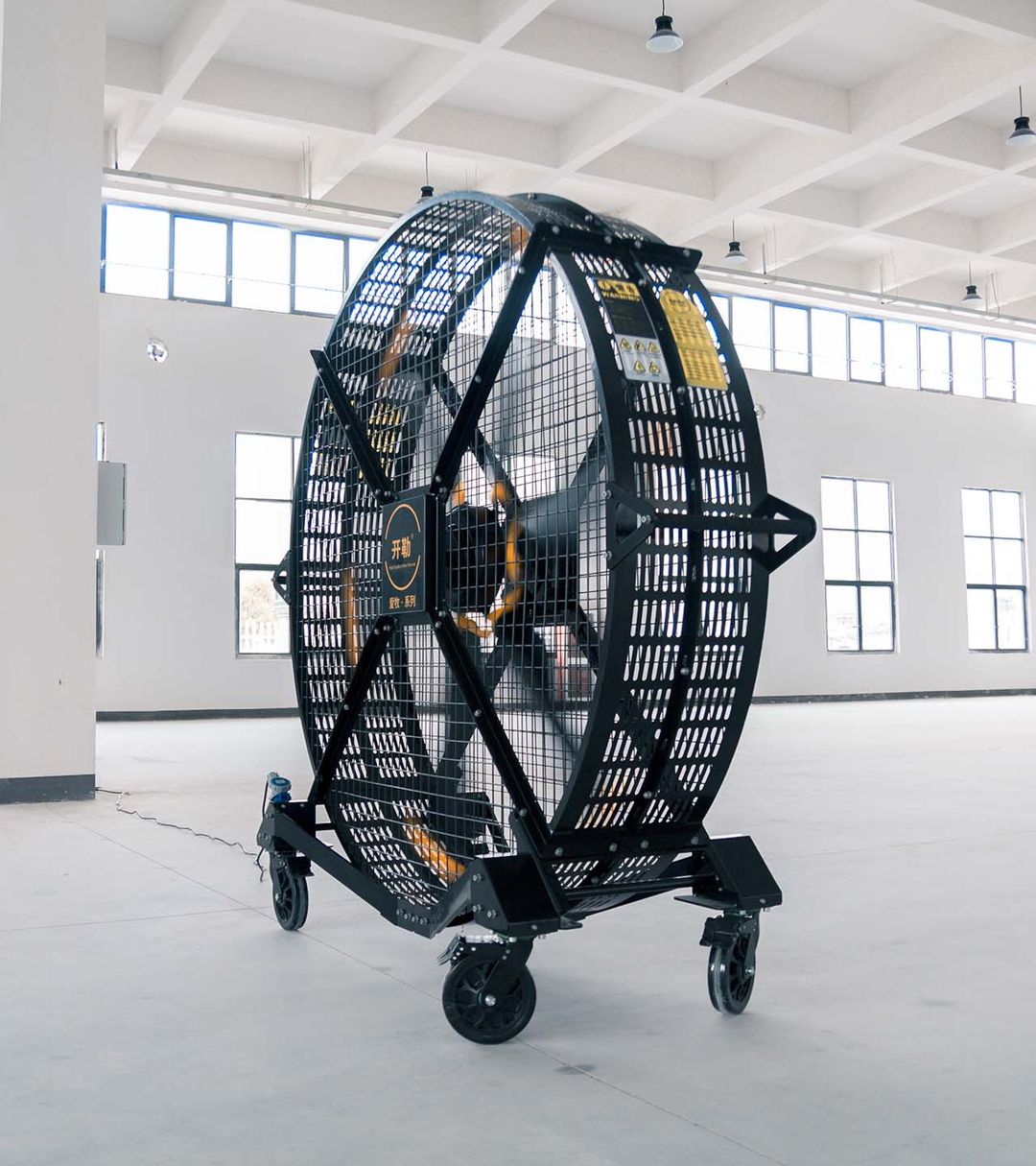 Portable HVLS Fans | Jet Black Fan Systems