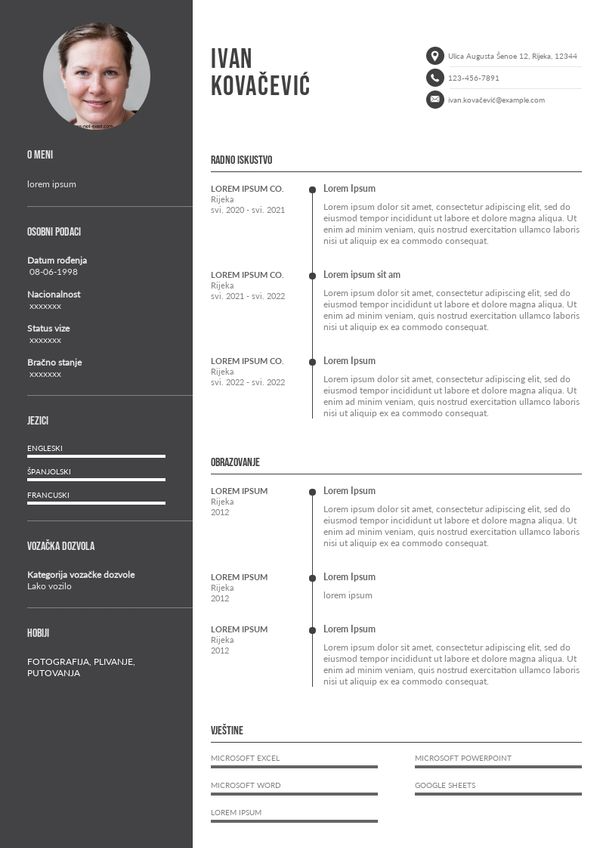 Dostavljač CV - Ključni elementi za uspješno apliciranje i dobivanje posla