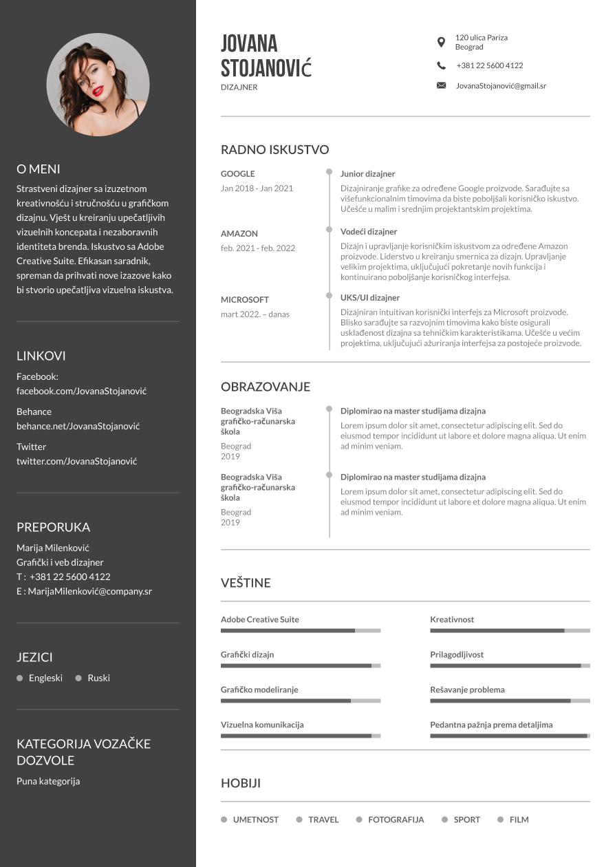 Kreiranje savršenog životopisa: Vodič za pisanje srpskog CV-a