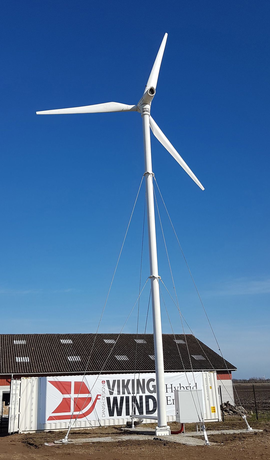 Viking Wind installs a hybrid wind turbine project in Middelfart ...