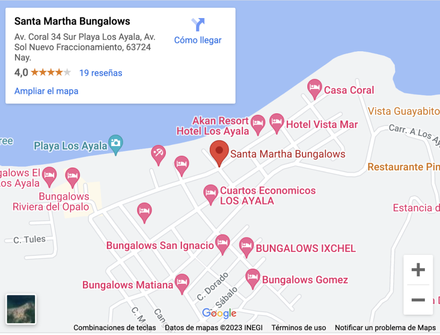 Acerca de Santa Martha Bungalows