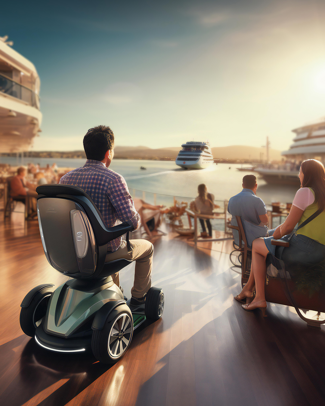 Agile Wireless Charging Station | Motorized Mobility Aids & Micro-mobility