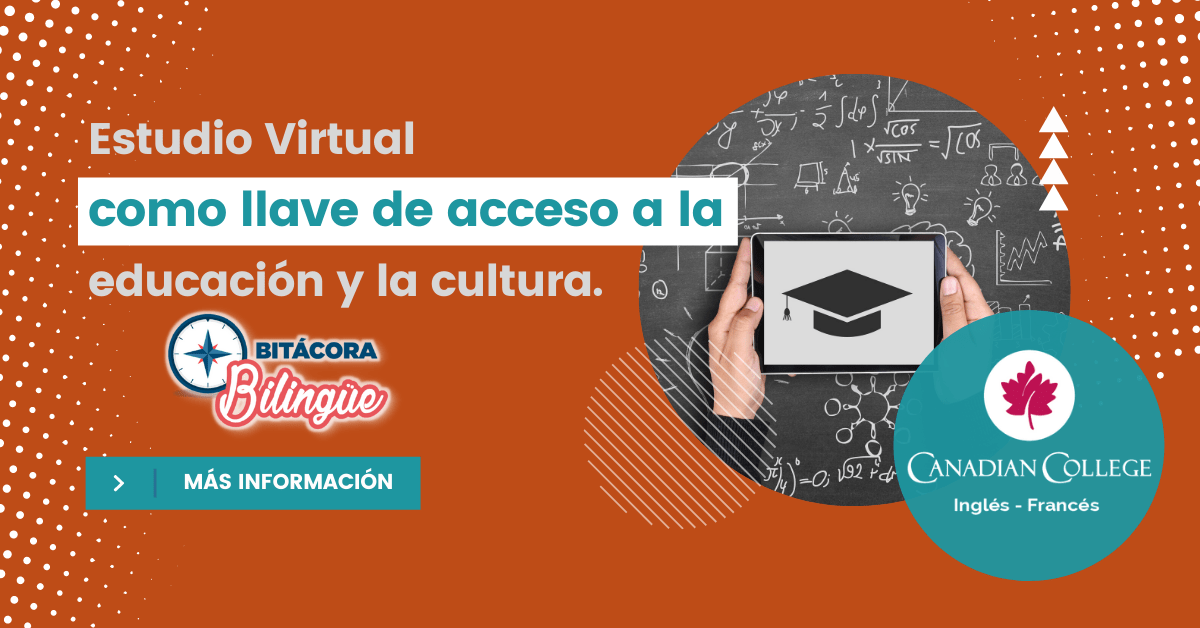 Estudio virtual: inglés, educación y cultura