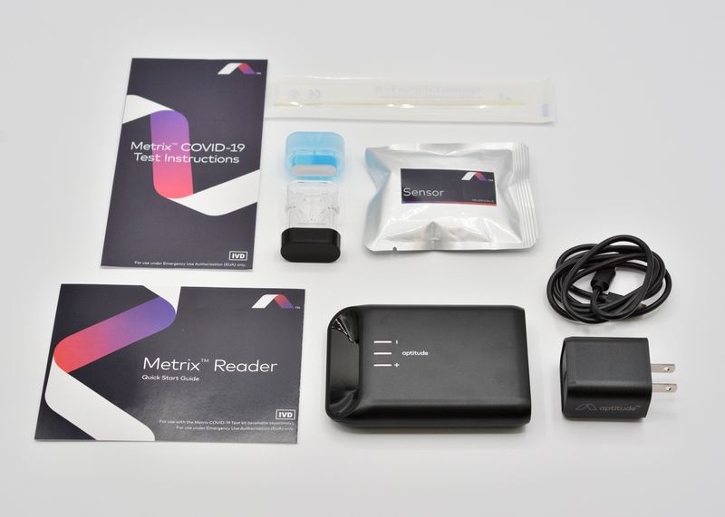 Metrix® COVID-19 Test & Reader Starter Bundle – Aptitude Medical Systems