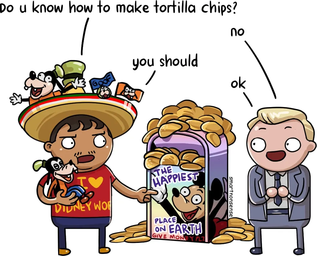 🌮 Doritos Were Disneyland Trash