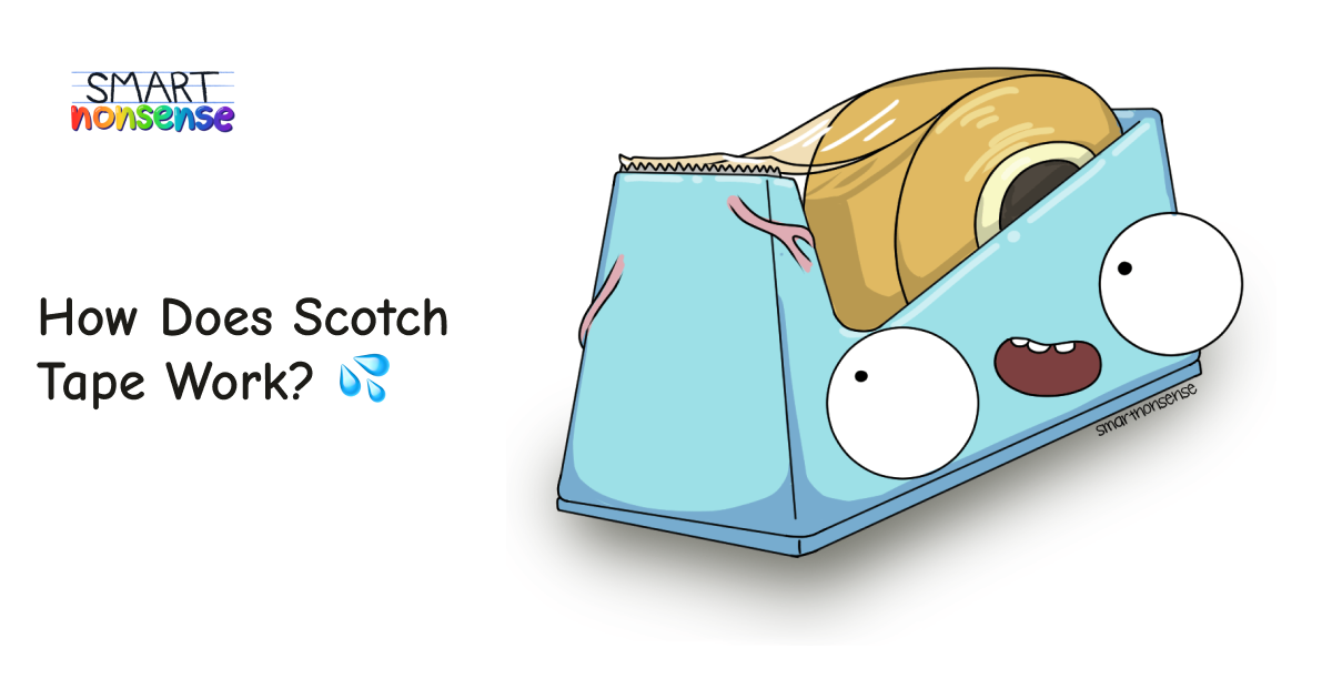 How Does Scotch Tape Work? 💦