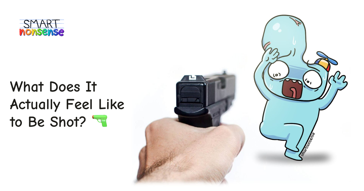 What Does It Actually Feel Like to Be Shot? 🔫