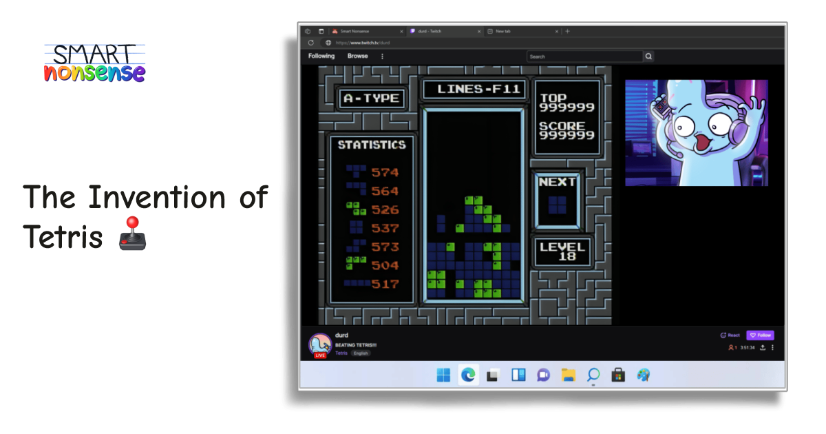 The Invention of Tetris 🕹️