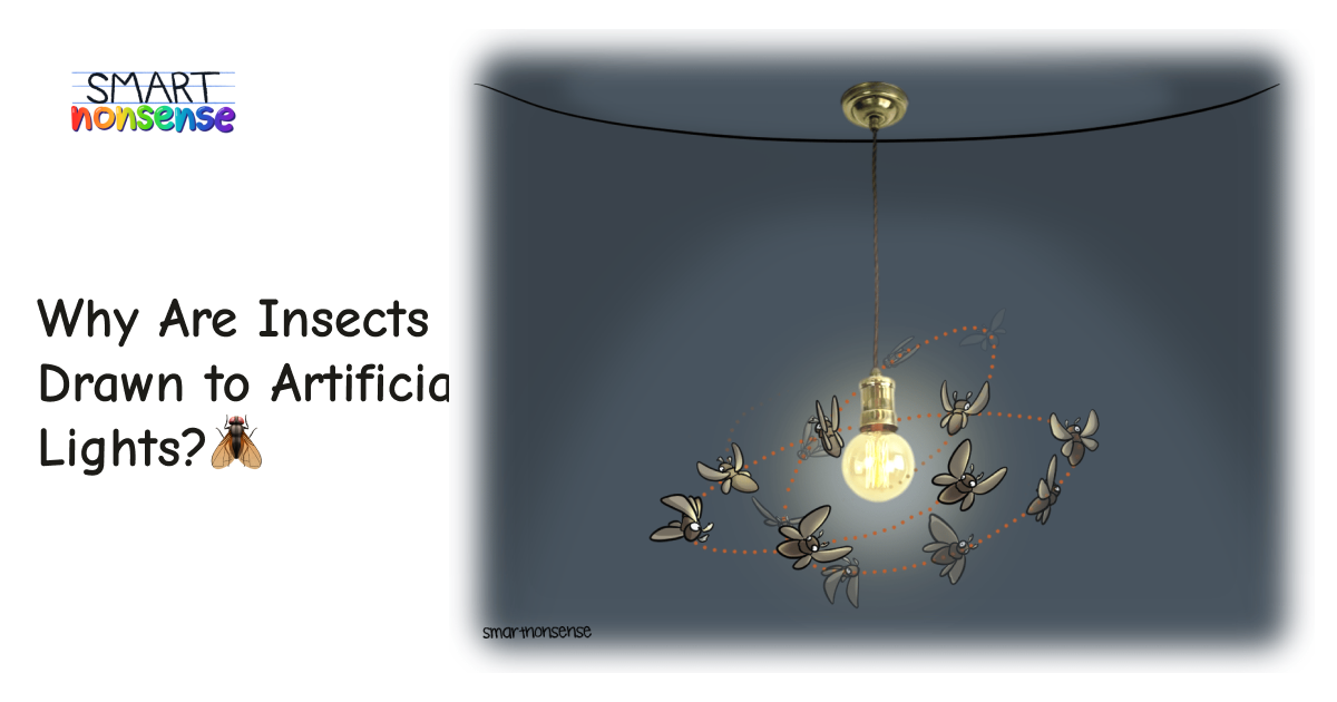 Why Are Insects Drawn to Artificial Lights?🪰